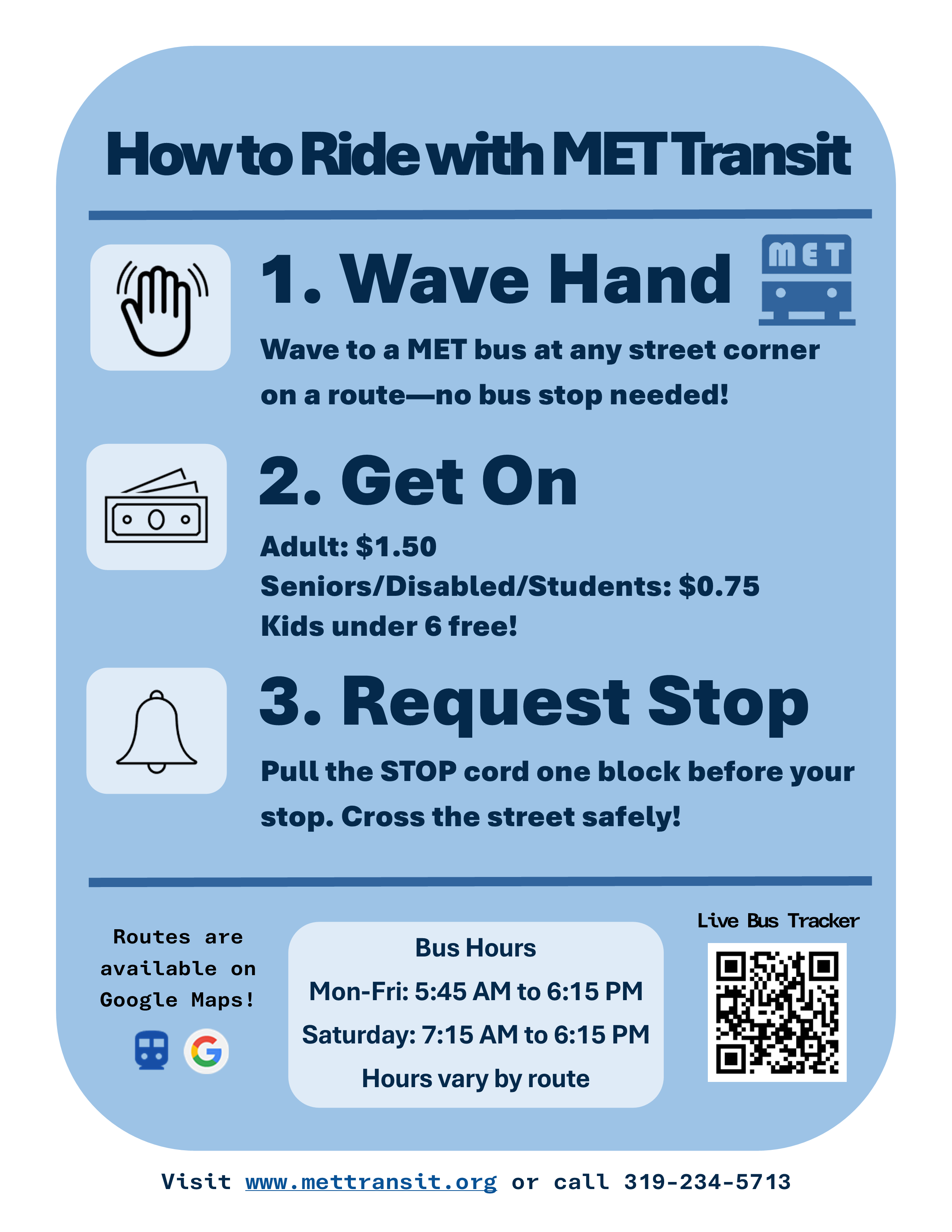 Transit Planning – Black Hawk County MPO